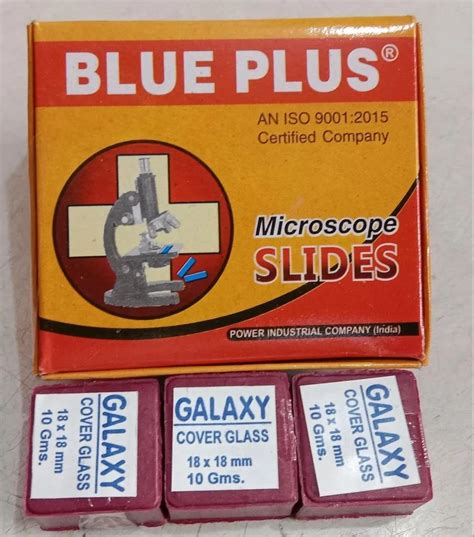 Blue Plus Microscope Slides At ₹ 150 Box Kardhan Ambala Id 2853645072362