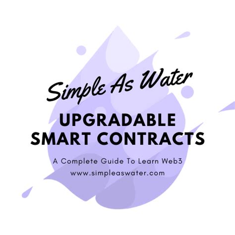 How To Write Upgradable Smart Contracts Smart Contract Versioning