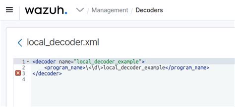 Euicodeeditor Xml Parse Errors · Issue 4816 · Wazuhwazuh Dashboard