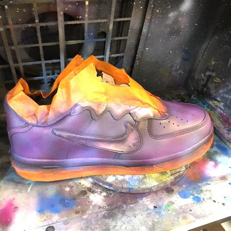 나이키 에어포스 리액트 갤럭시 커스텀nike Af React Galaxy Custom