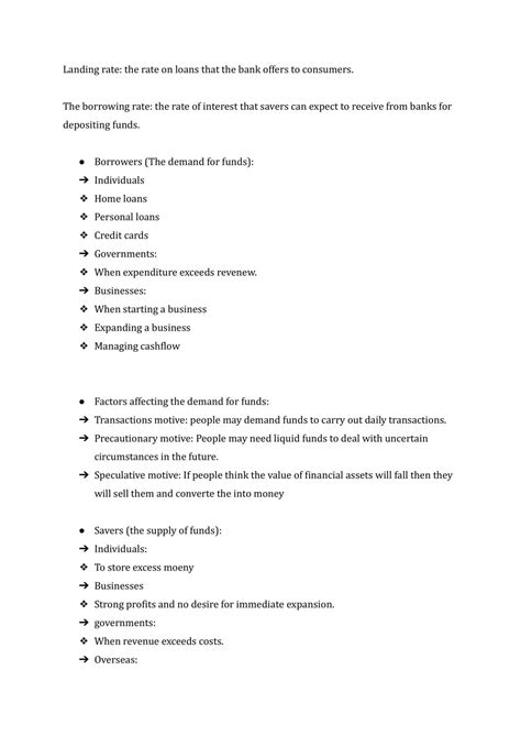 Prelim Economics Notes Yr11 Hsc Economics Year 11 Hsc Thinkswap