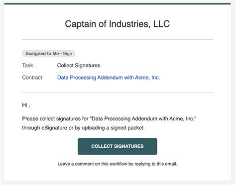 Signature Coordination Overview Ironclad