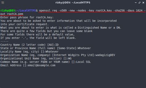 Cara Install Valid Ssl Pada Local Development Localhost