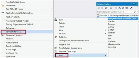 consuming web service in asp mvc