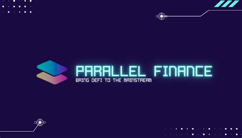 GitHub Parallel Finance Parallel A Decentralized Lending Staking Protocol Built On Top Of