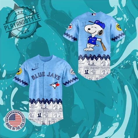 Blue Jays X Peanuts Day New 2025 Baseball Jersey