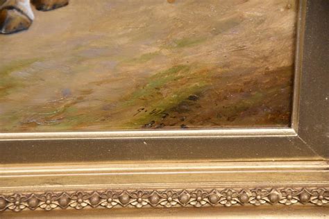 George Wright Oil Painting By George Wright The Cottage Door For