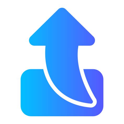 Outbox Generic Flat Gradient Icon