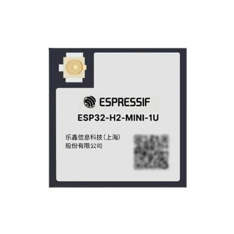 Espressif Esp32 H2 Mini 1u Draadzigbeeble Module Openelab Gmbh Ig