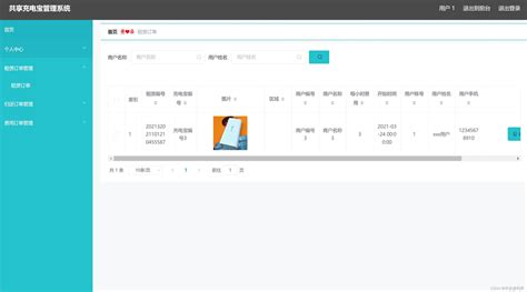 java毕业设计源码 基于ssm共享充电宝管理系统 java充电宝租赁系统 csdn博客
