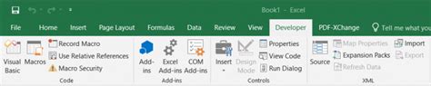 Enable The Developer Tab In Microsoft Outlook Excel Word