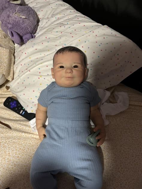I forgot to show y’all my boy lol : r/reborndolls