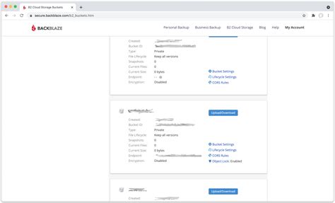 backblaze b2 provides a low cost scalable cloud storage location for