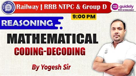 mathematical coding decoding coding decoding reasoning rrb ntpc