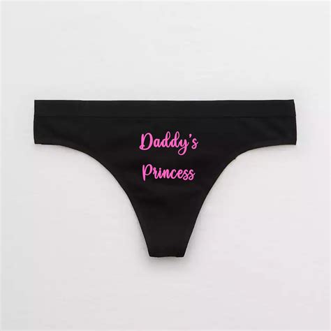 Daddys Princess Thong Celestial Red Shop