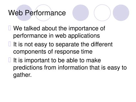 Ppt Web Performance Analysis Using Queuing Theory Predictions And