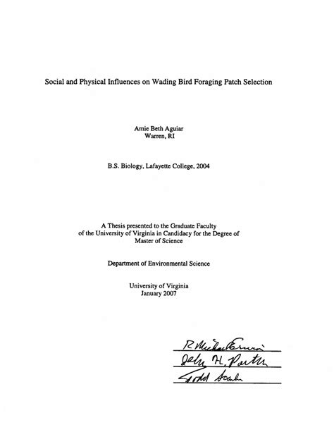 Pdf Social And Physical Influences On Wading Bird Foraging Patch Selection