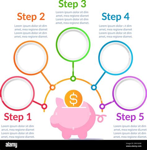 Investment Portfolio Infographic Chart Design Template Stock Vector Image Art Alamy