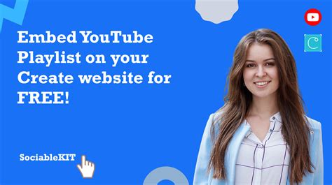 How To Embed YouTube Playlist On Your Create Website For FREE
