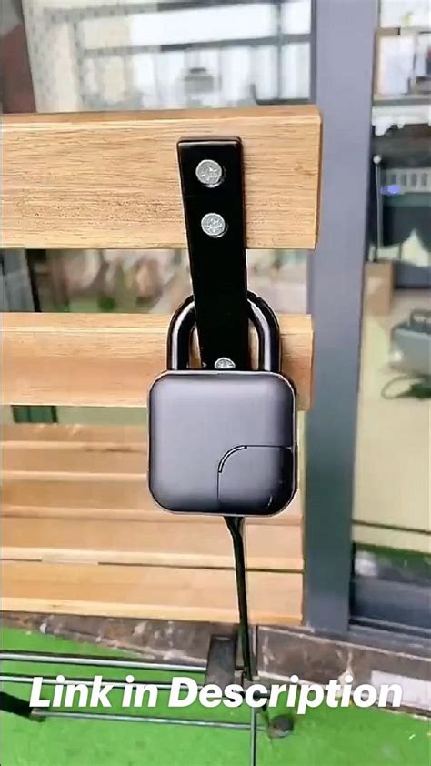 Secure Your Belongings With This Awesome Fingerprint Lock