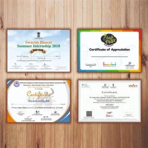 Customize Certificate Plaque At Best Price In New Delhi By Verma Ji