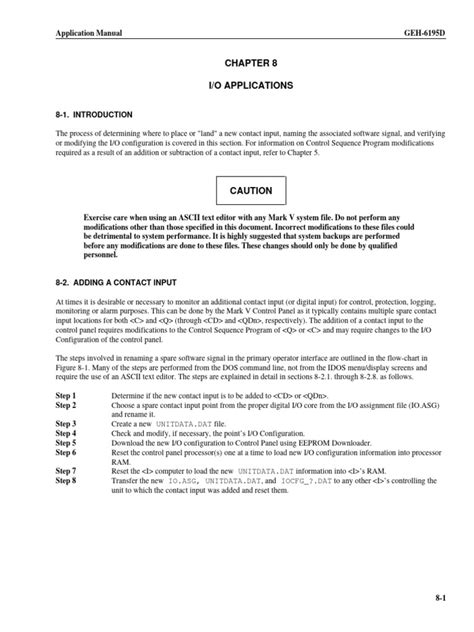 Geh 6195 Pdf Inputoutput Relay