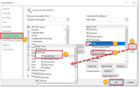 How To Move Tabs And Sections In The Ribbon How To Excel