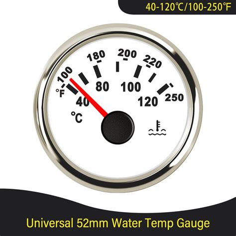 2 Universal Water Temp Meter Car Temperature Grandado