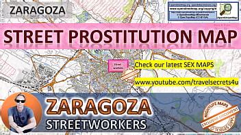 Zaragoza Espagne Sex Map Public De Plein Air R El R Alit Baise Machine Zona Roja