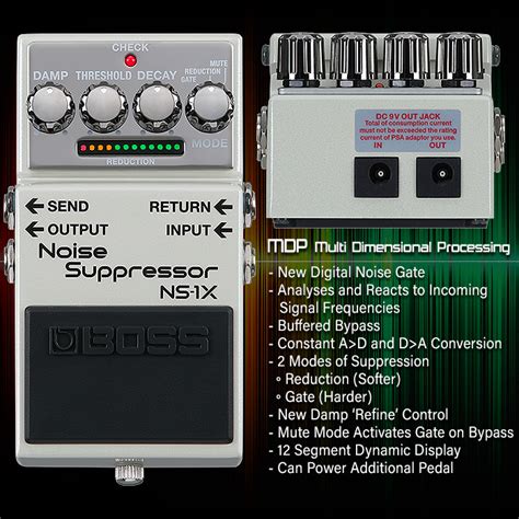 Boss Launches Its First Noise Suppressor Pedal Since 1987 53 Off