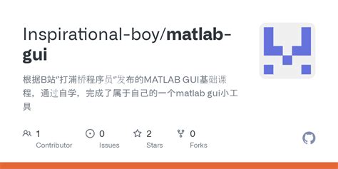 Github Inspirational Boy Matlab Gui B Matlab Gui Matlab Gui