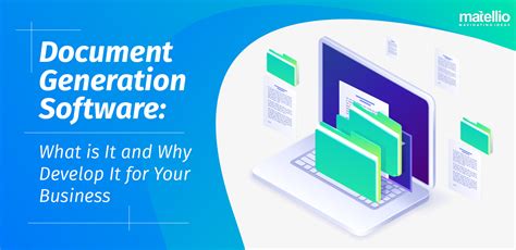 Document Generation Software What Is It And Why Develop It For Your