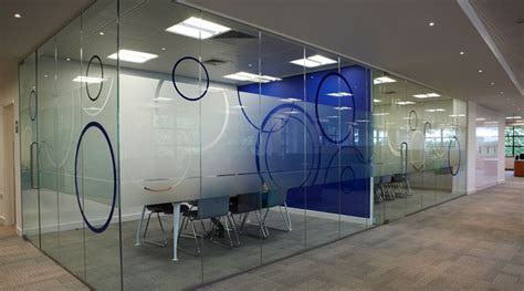 Circular Office Glass Manifestation Frost Design By Uk