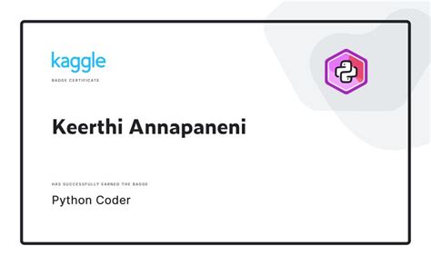 Python Kaggle Machinelearning Datascience Coding Learning Keerthi Annapaneni