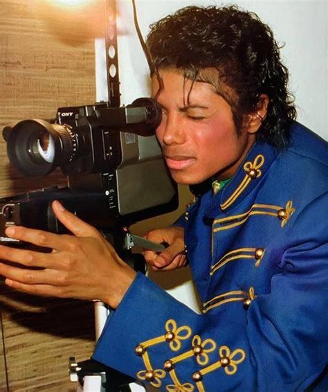 Michael Jackson With A Camera Michael Jackson The Jacksons Jackson
