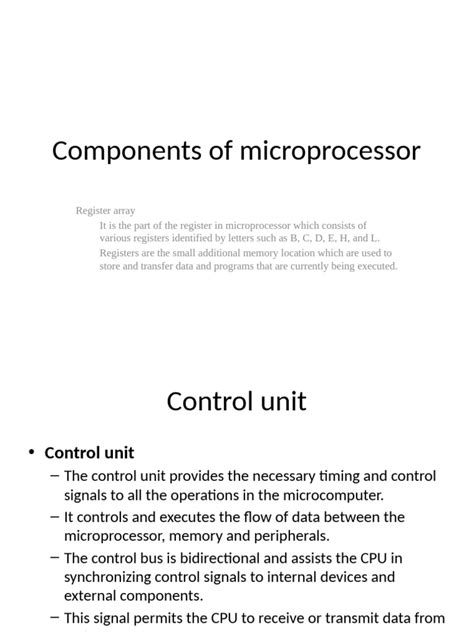 Microprocessor And Application Lecture 02 Pdf