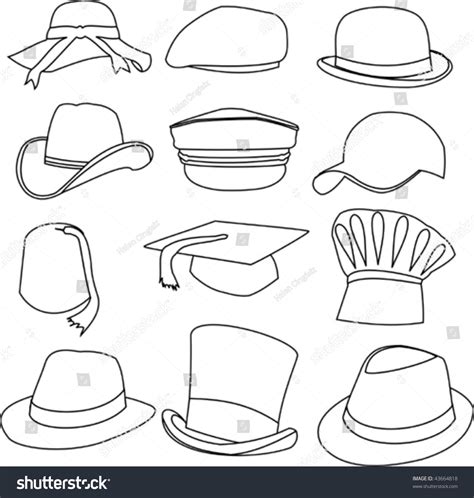 Hat Drawings Illustrations