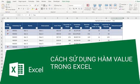 Giới Thiệu Hàm Value Trong Excel Và Cách Sử Dụng Vn