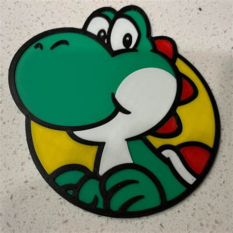 Yoshi 2d Wallart By Melkin03 Makerworld