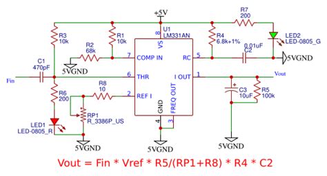 LM331 F V Module Resources EasyEDA