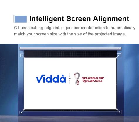 Vidda C1 RGB Laser 4K Projector 3840x2160 Video 3D Beamer Android ...