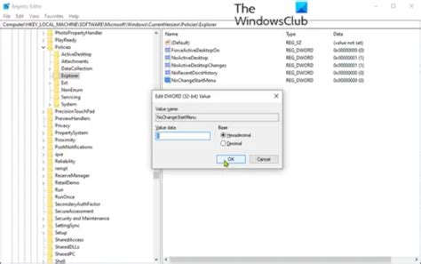 Pin To Start Menu Not Working Or Greyed Out In Windows