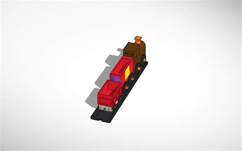 3d Design Train Track Tinkercad