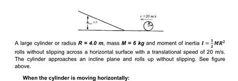 Solved A Determine Its Angular Speed B Determine Its Chegg