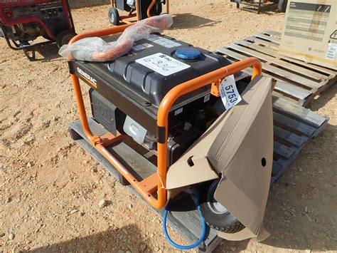 Generac Gp5000 Generator B 3 Jm Wood Auction Company Inc