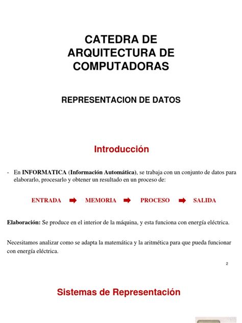 1 Representación De Datos Unidad 1 Pdf Decimal Codificado En