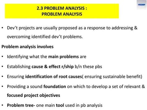 1 Objective Tree Analysis 1 Pptx Fundamental Of Project Management