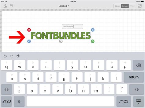 Creating A Knockout Effect In Cricut Design Space Mobile App Design Bundles