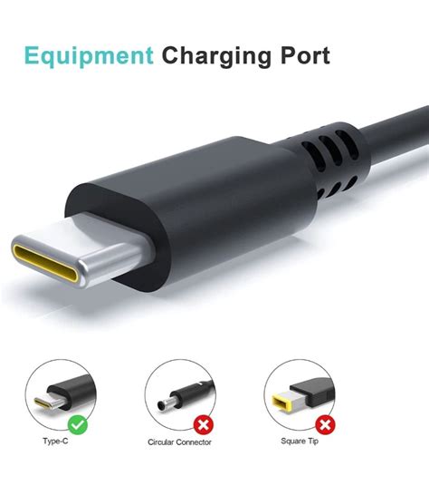 65W USB C Power Adapter AC Input For Laptops And Mobile Mobile Phones Gadgets Mobile