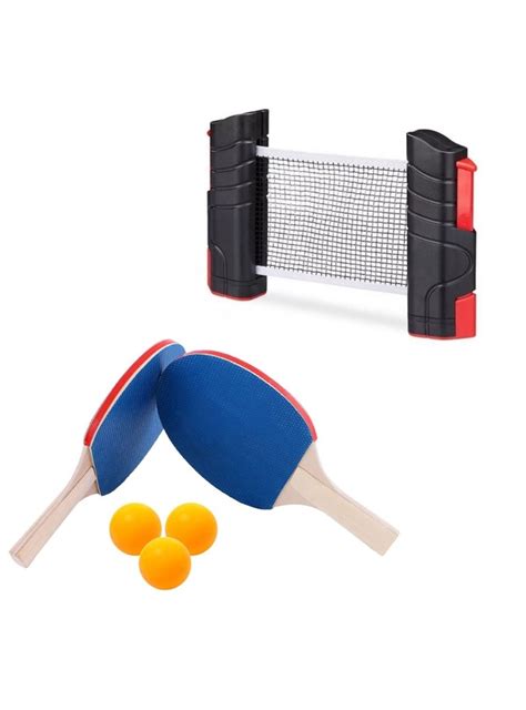 Buffer® Masa Tenisi Spor Ve Eğitim Seti Tüm Masalara Uyumlu Portatif File Ve Ping Pong Ekipmanları